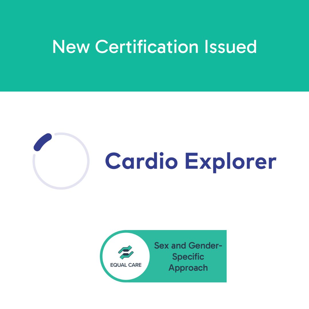EQUAL CARE certification of the Cardio Explorer - Exploris Health